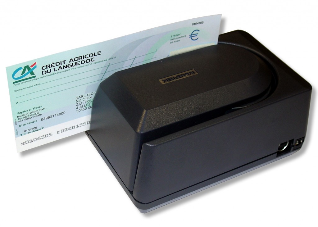 Lecteur de chèque piste CMC7 - Niconix